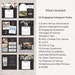 Event Venue Rental Instagram Posts Canva Template Editable Wedding ...