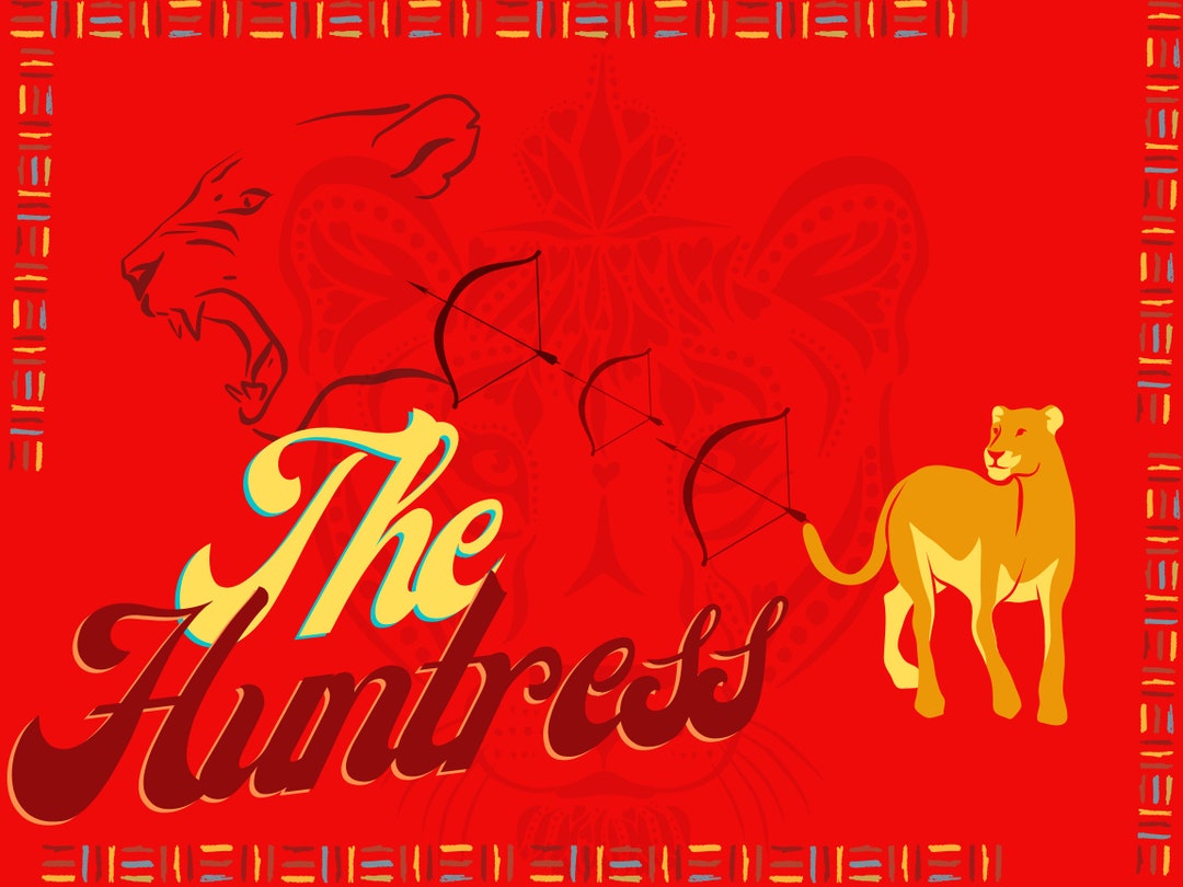 The Huntress / Lioness DIGITAL DOWNLOAD Png File - Etsy