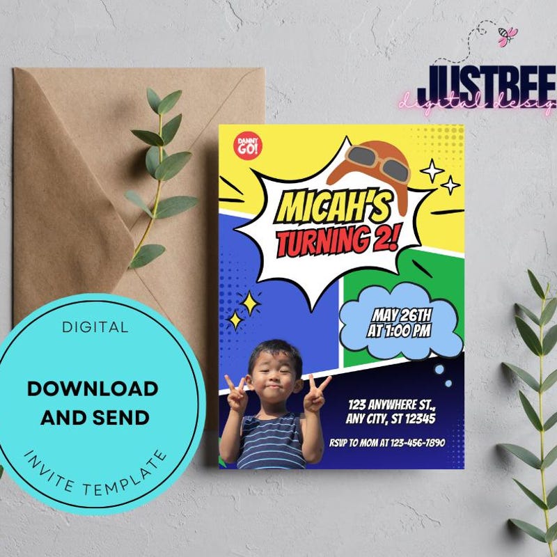 Danny Go Party - Etsy