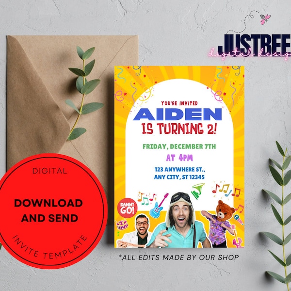 Danny Go Party - Etsy