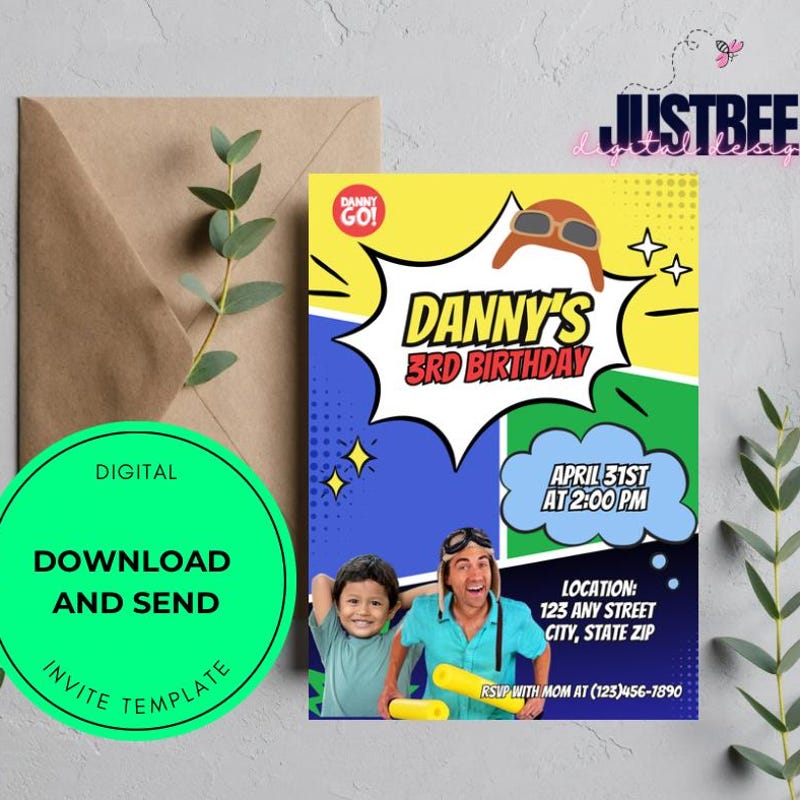 Danny Go Party - Etsy