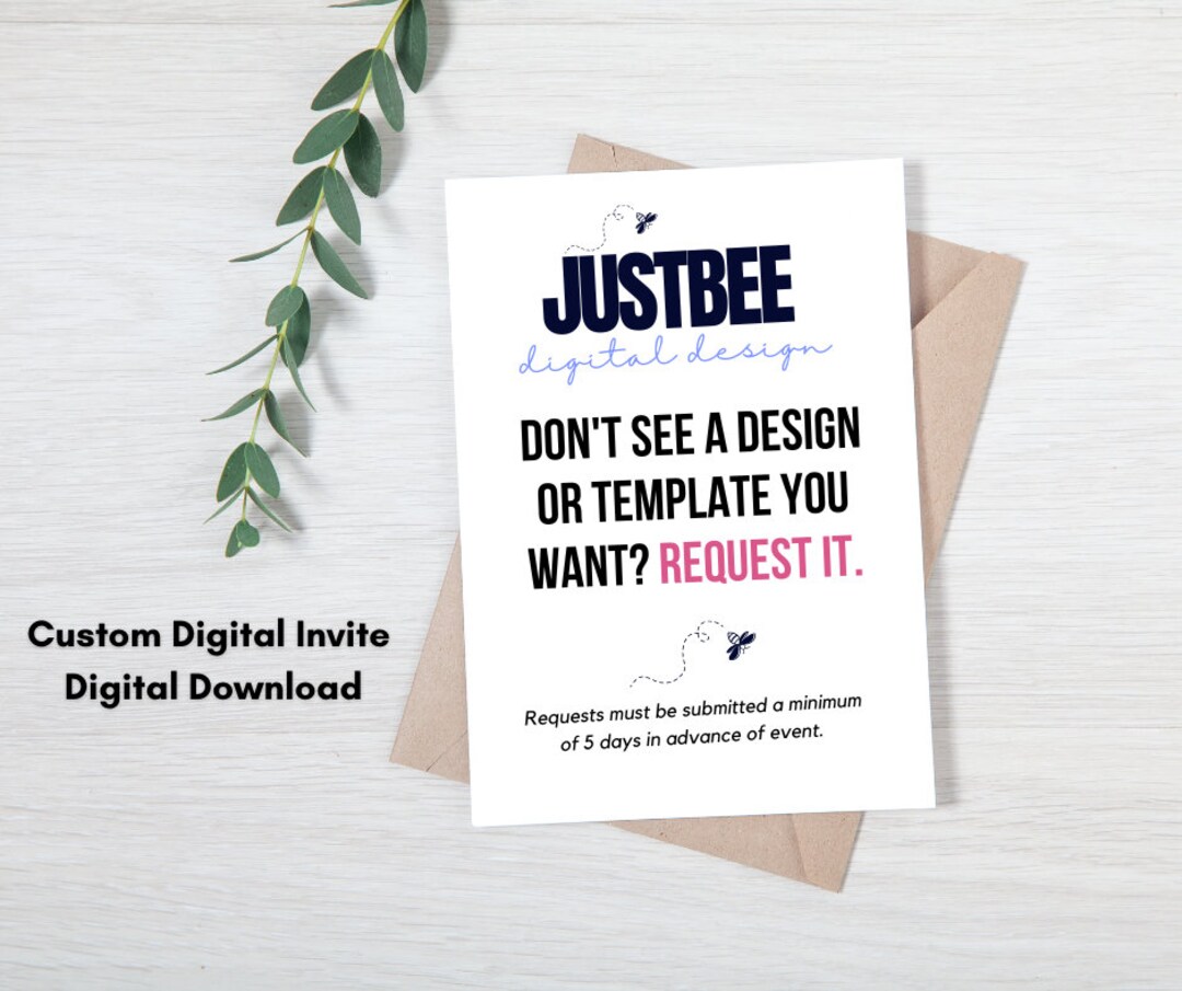 Custom Digital Design - Etsy