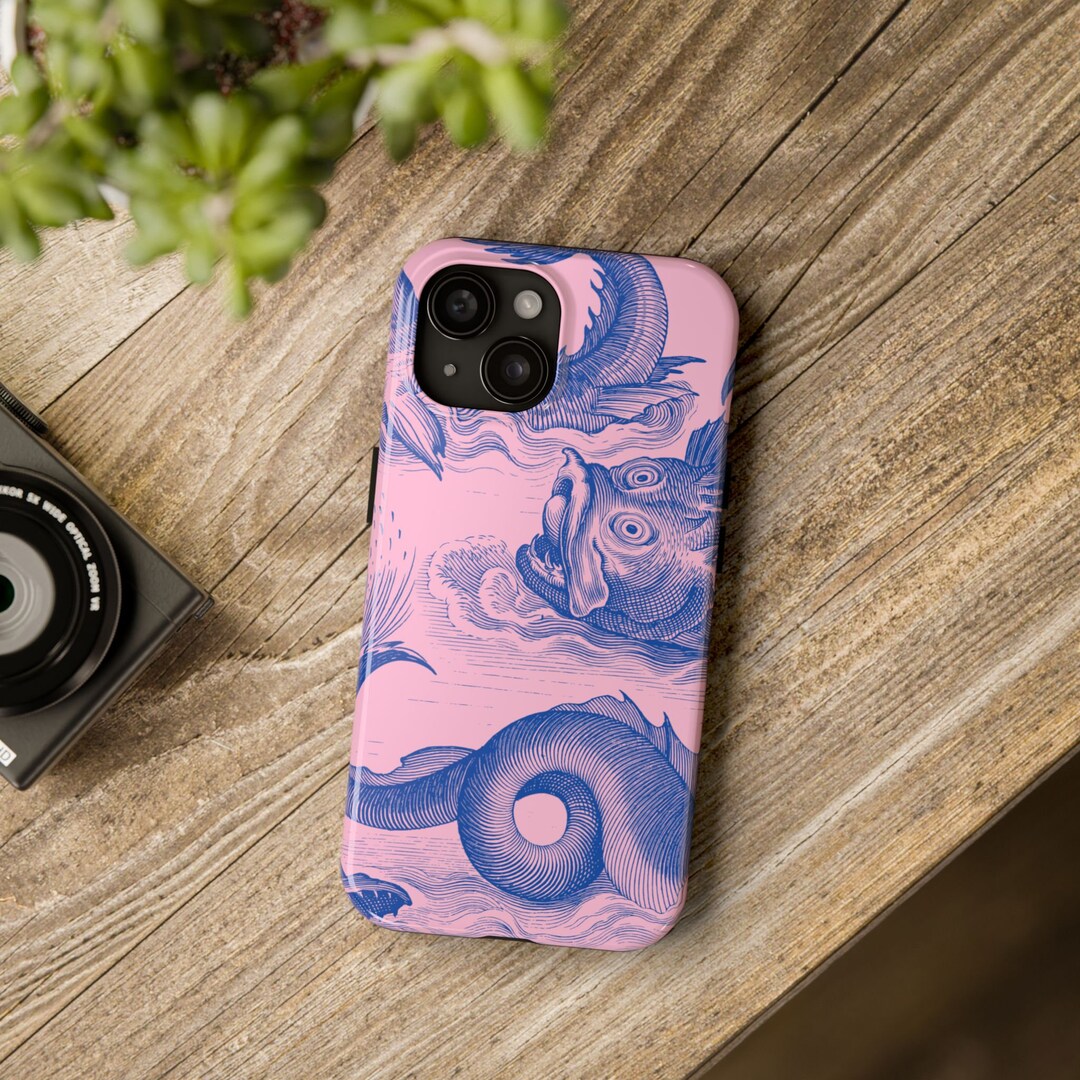 Ocean's Mystique Mythical Creature Phone Case Enchanting Fantasy Design ...