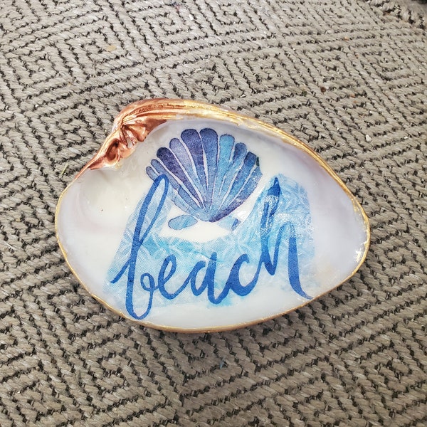 Painted Clam Shells - Etsy