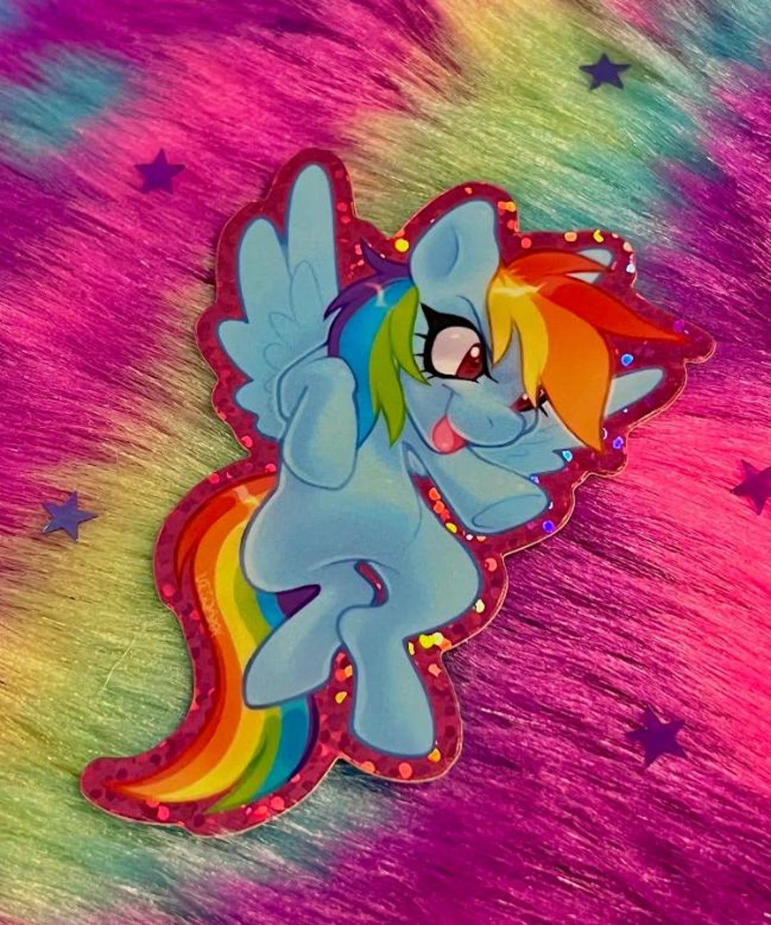 Rainbow Dash Sticker - Etsy