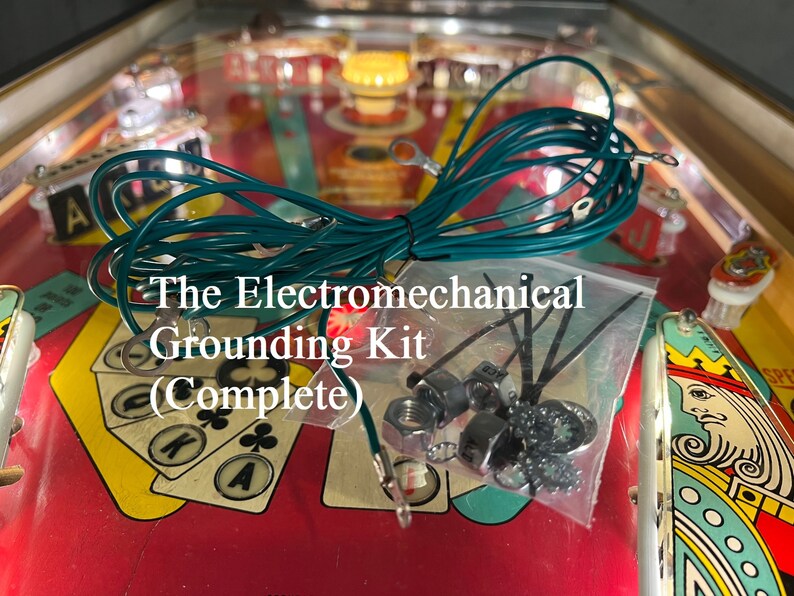 Electromechanical Pinball Grounding Kit Mods BE SAFE Do Not - Etsy ...