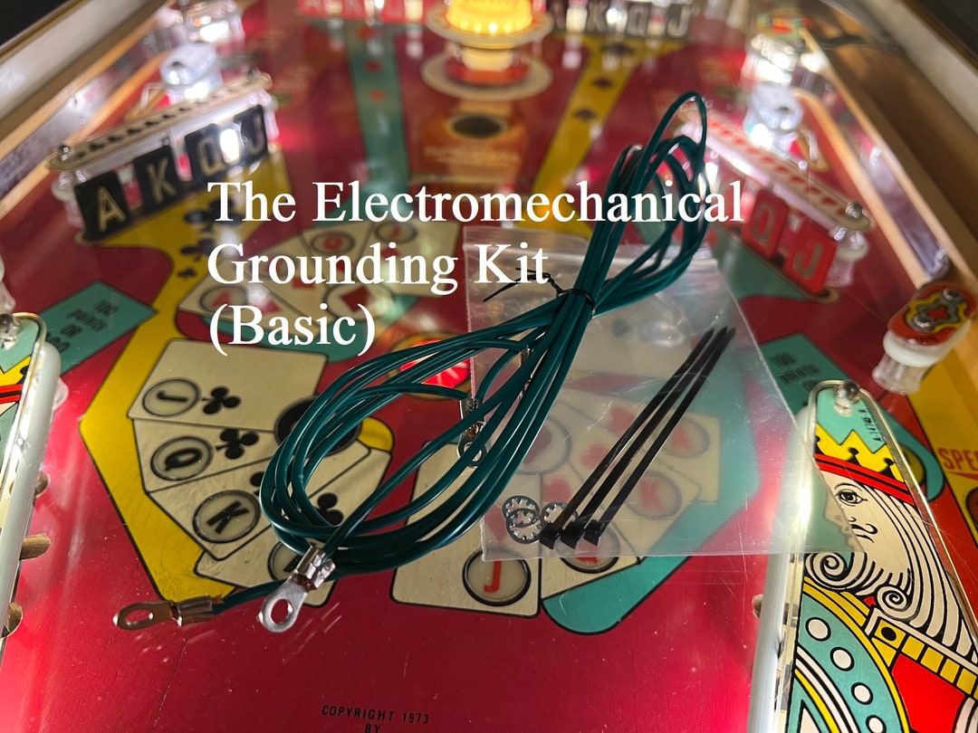 Electromechanical Pinball Grounding Kit Mods BE SAFE Do Not - Etsy ...
