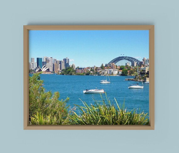 Sydney Harbour Photography Printable Wall Art Sydney - Etsy