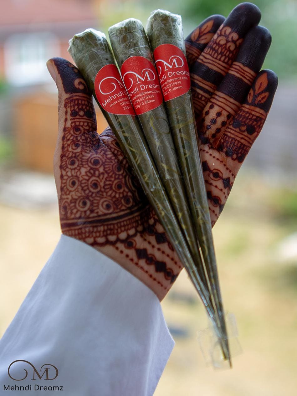 1 X Fresh Natural Henna Cone by Mehndidreamz | Not Instant – No ...