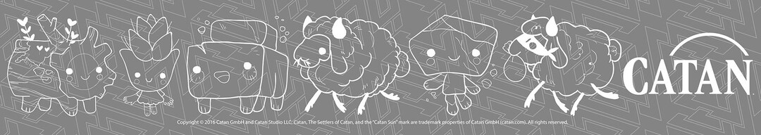 Catan - Resource Sprite Silhouette Sticker Set - Etsy