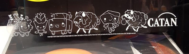 Catan - Resource Sprite Silhouette Sticker Set - Etsy