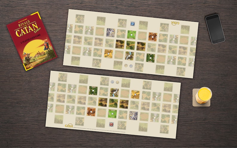 Catan Rivals Play Mat Set - Etsy