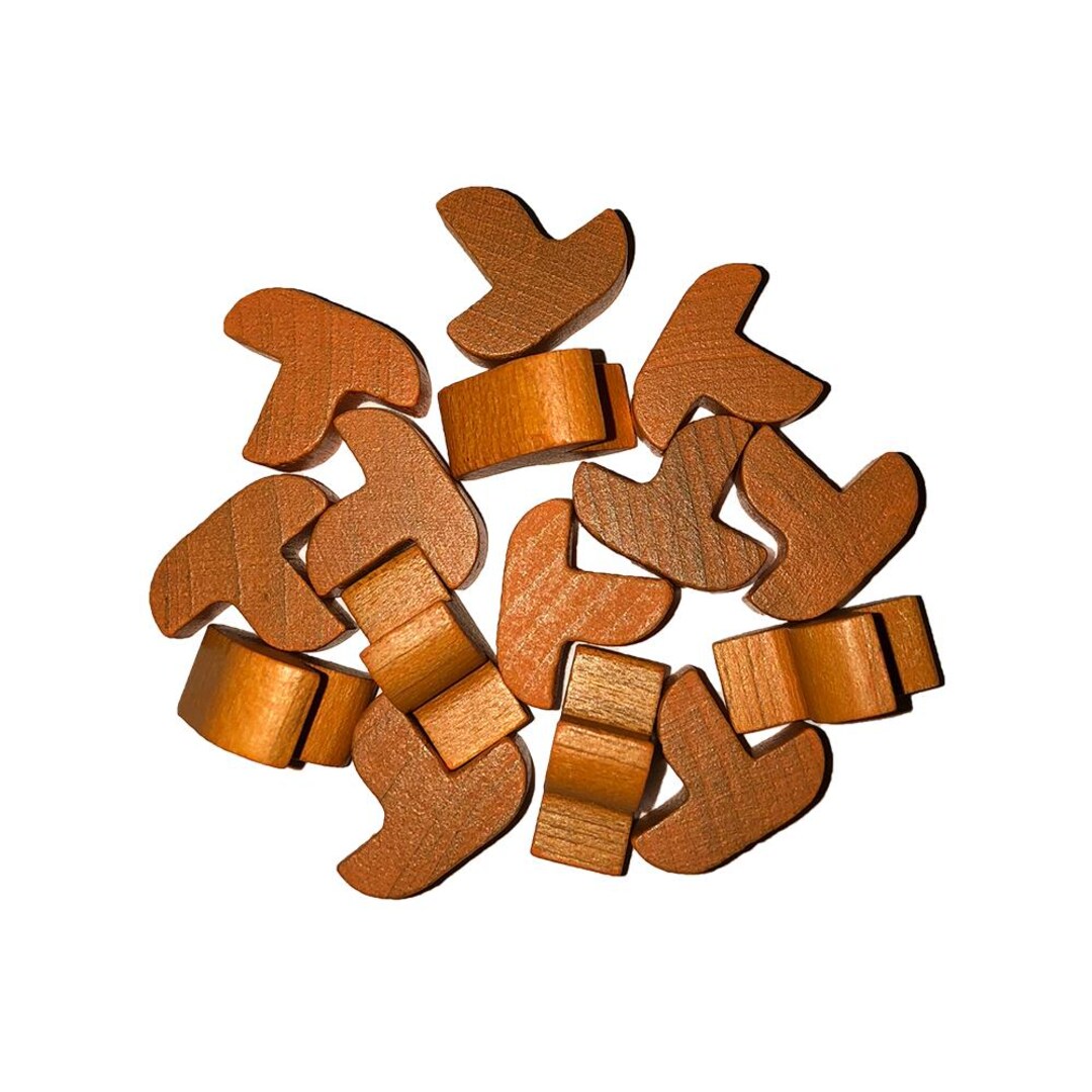CATAN Seafarers Replacement Wood Set - Orange - Etsy