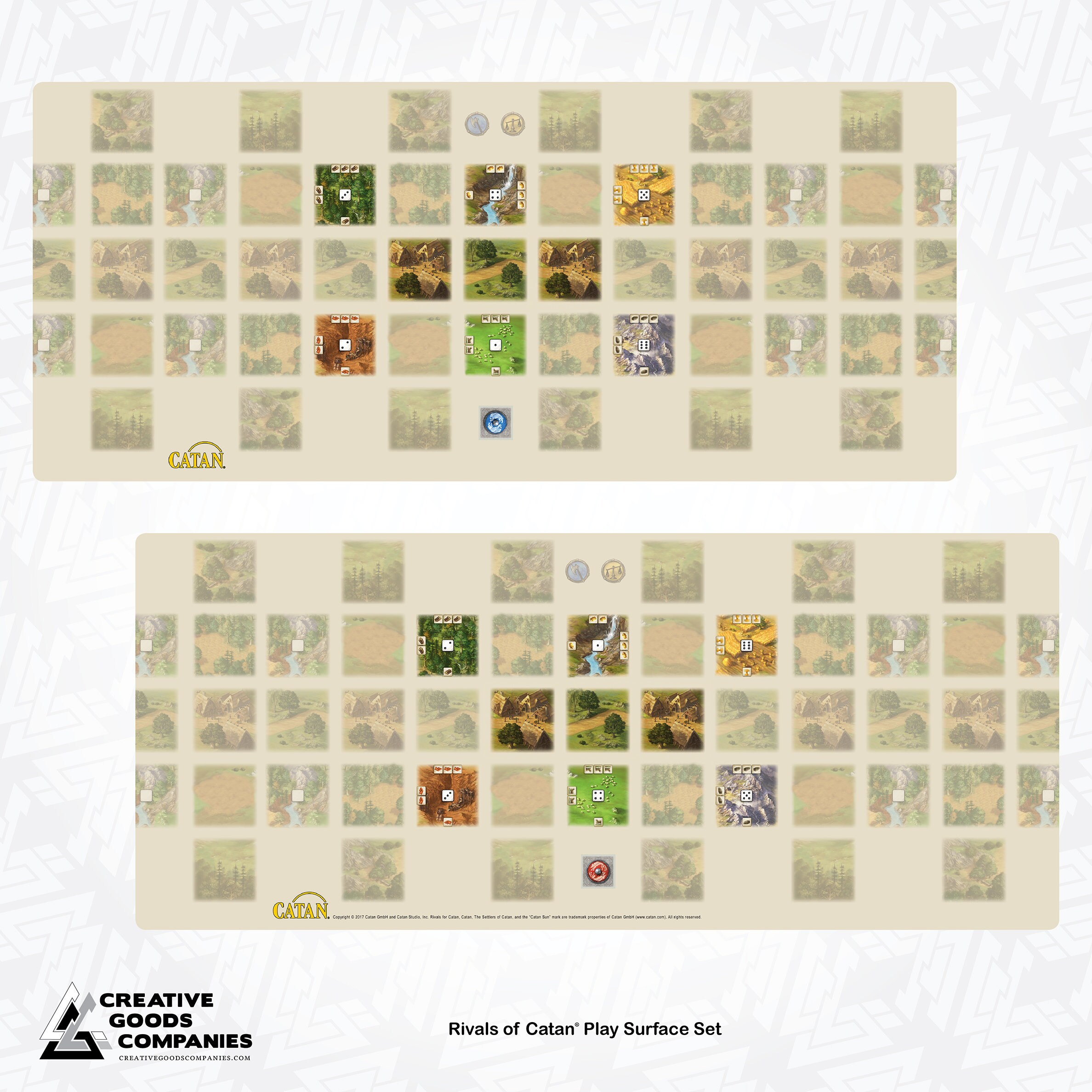 Catan Rivals Play Mat Set - Etsy