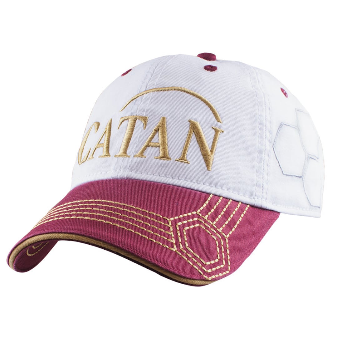 Catan Clay Embroidered Resource Cap - Etsy