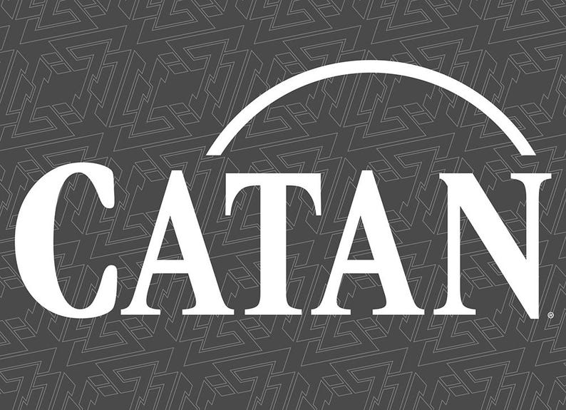 Catan Logo Sticker - Silhouette - 3.5"x7" - Etsy