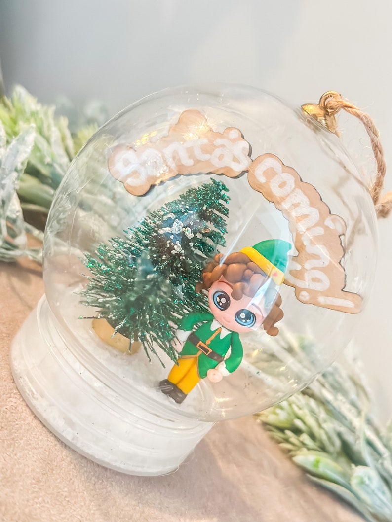 Buddy the Elf Cute Christmas Bauble Filled Christmas Tree - Etsy UK