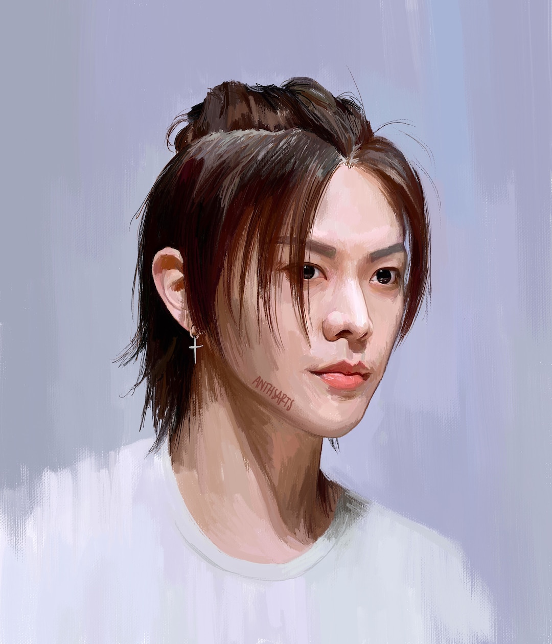 Yuta Nakamoto Ponytail Print - Etsy