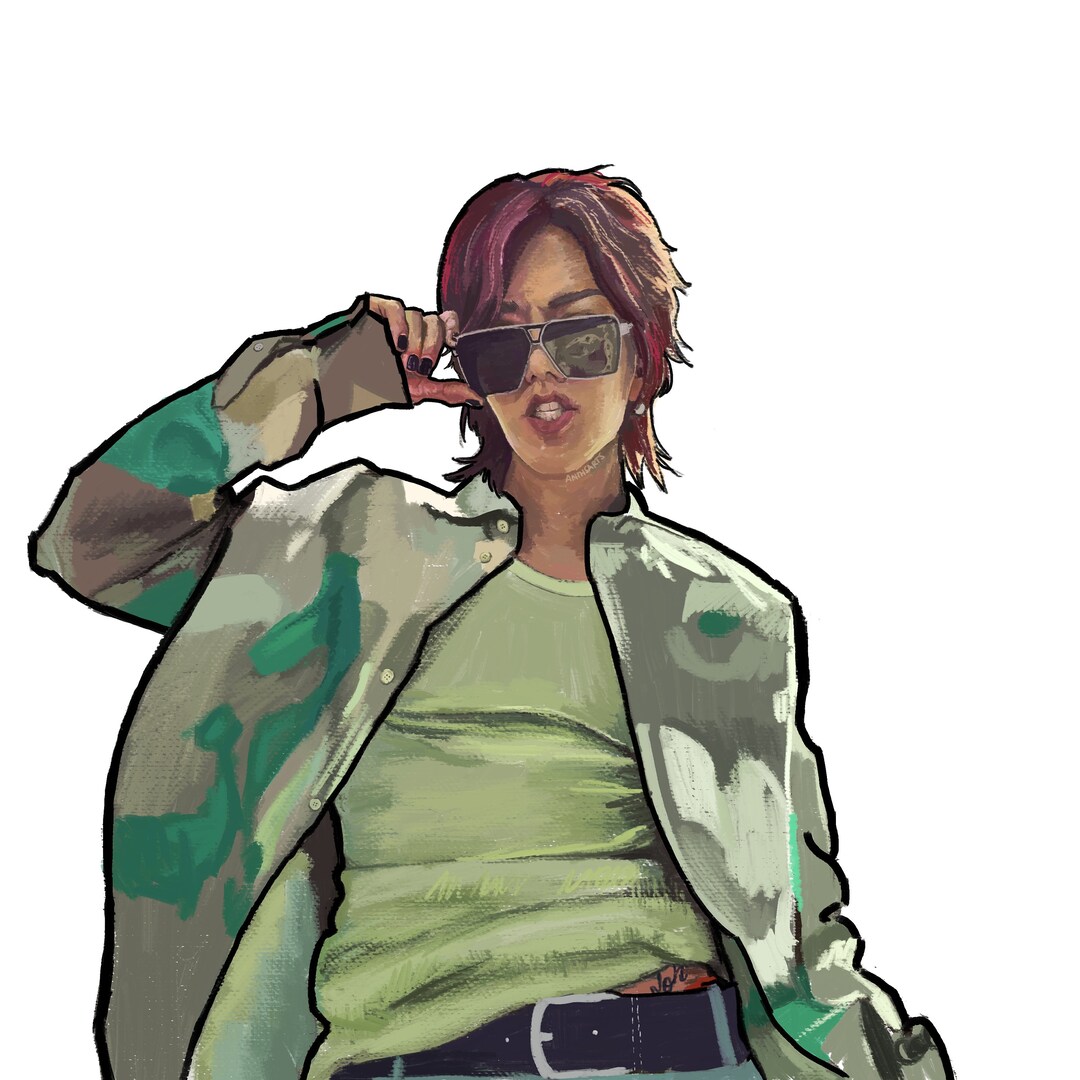 GTA Style Yuta Print - Etsy