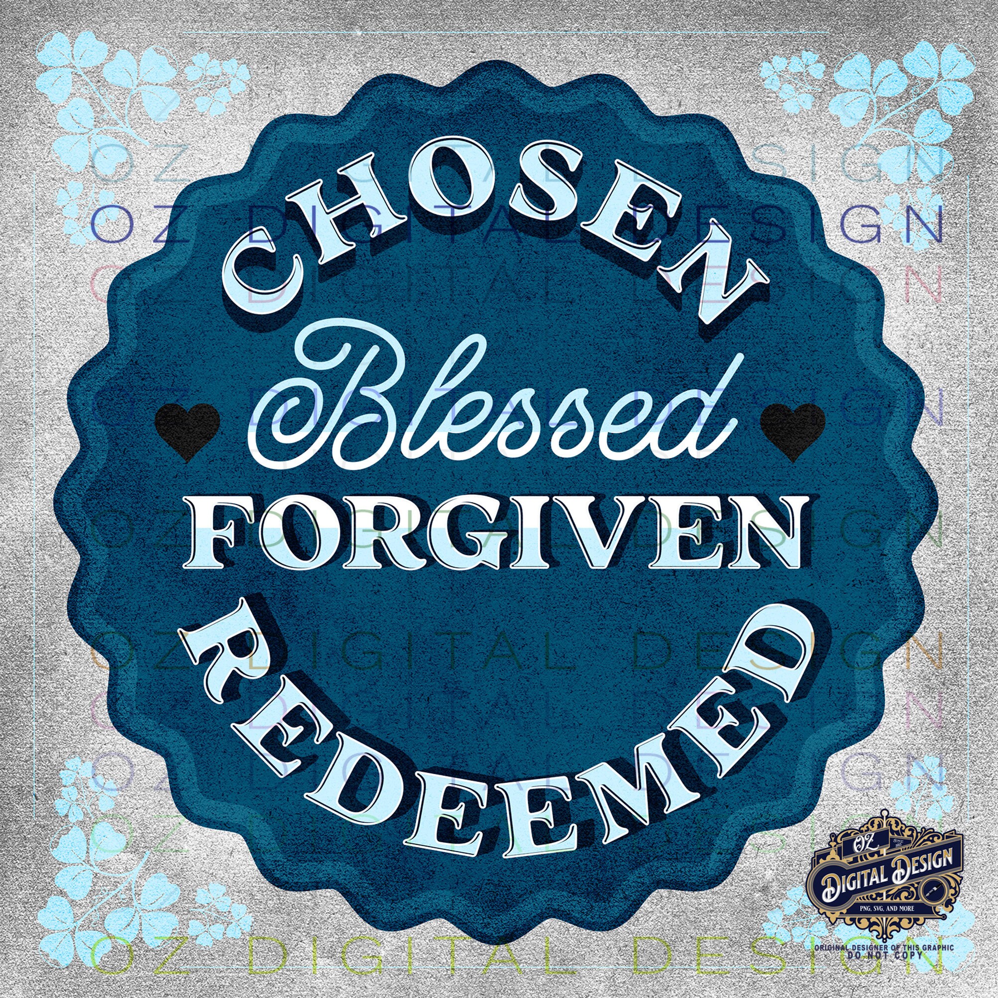 Digital Download Square Christian PNG JPG Inspirational or - Etsy