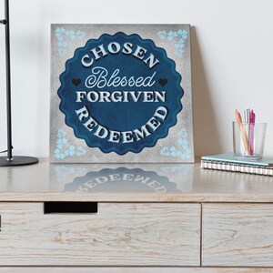 Digital Download, Square Christian PNG JPG Inspirational or Scripture ...