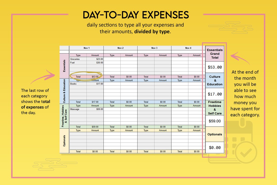 2 Free Months Kakebo/kakebo/budget Tracker/budget Planner/spreadsheet ...