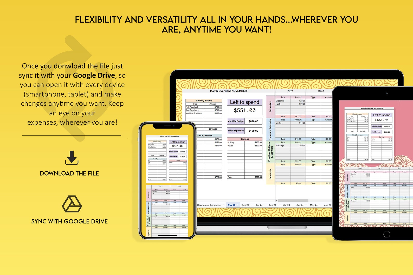 2 Free Months Kakebo/kakebo/budget Tracker/budget Planner/spreadsheet ...