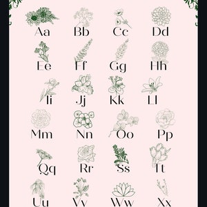 Garden Alphabet Adventure - Etsy