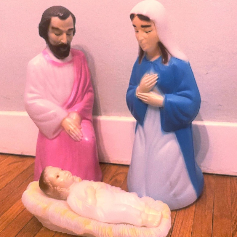 Blow Mould Nativity - Etsy