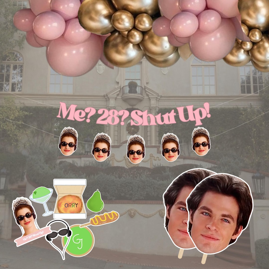 The Princess Diaries Birthday Party Decor | Me a Princess? Shut up ...