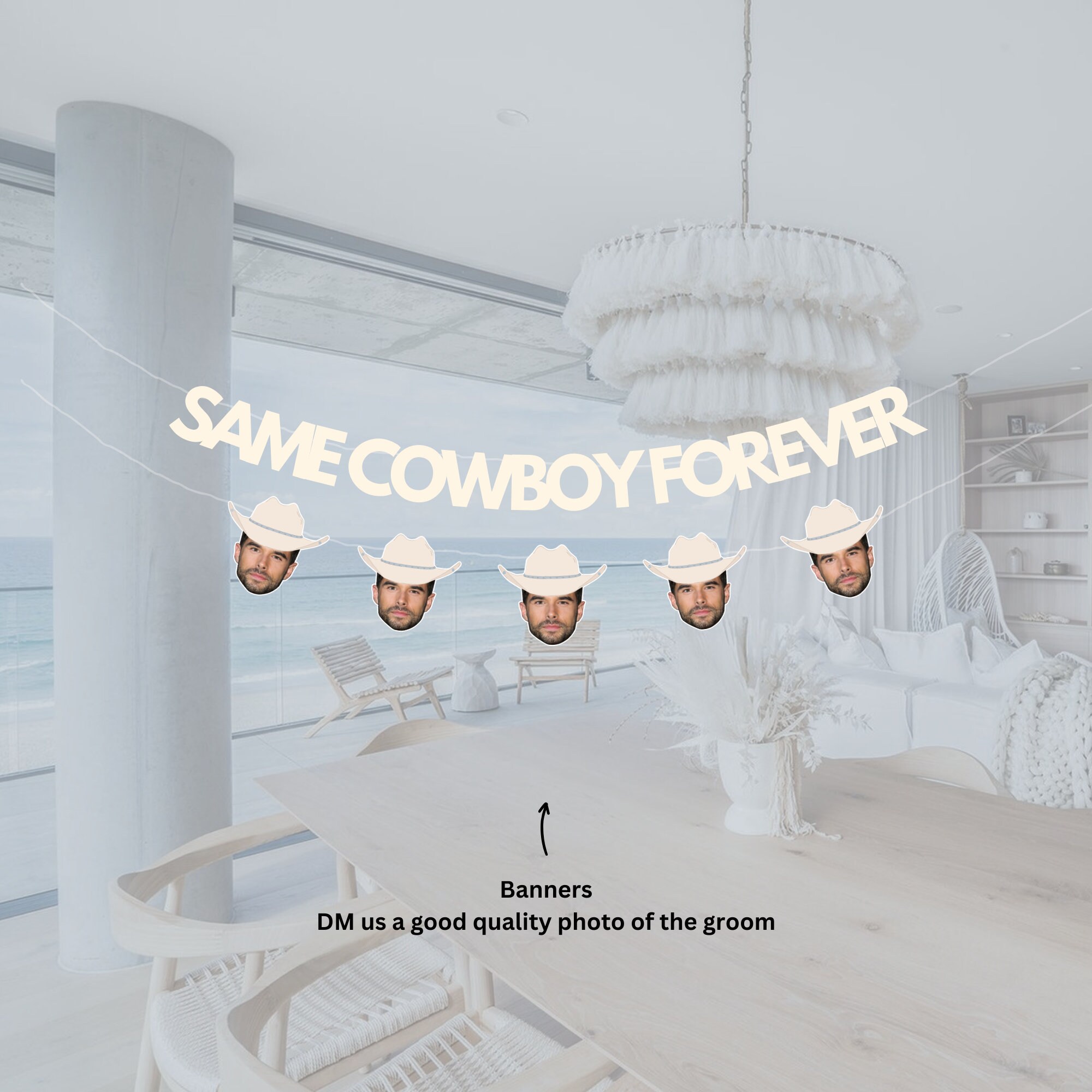 Coastal Cowgirl Bachelorette Decor | Coastal Bachelorette Party Decor ...