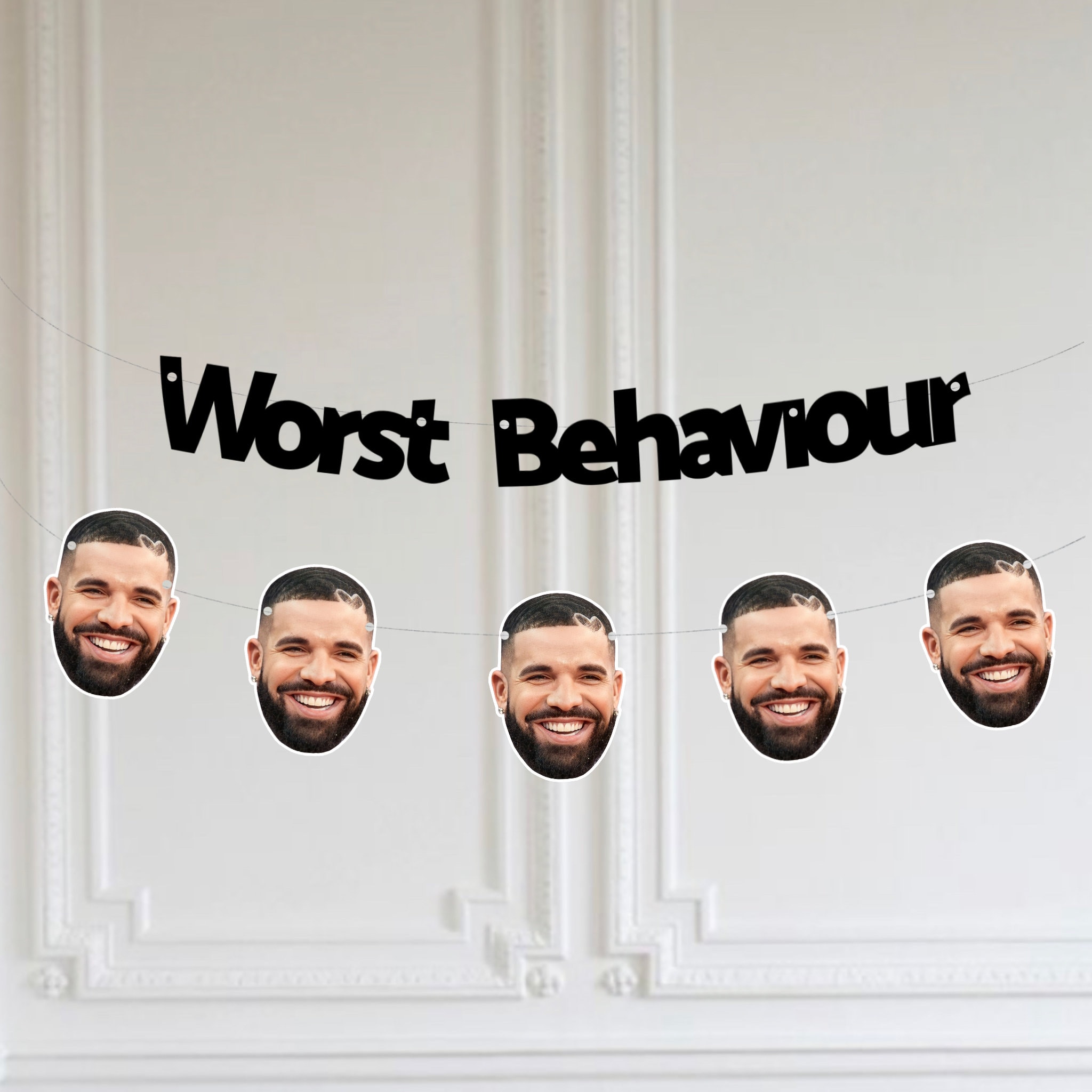 Drake Bachelorette Party Banner Drake Birthday Party Banner Drake Party ...