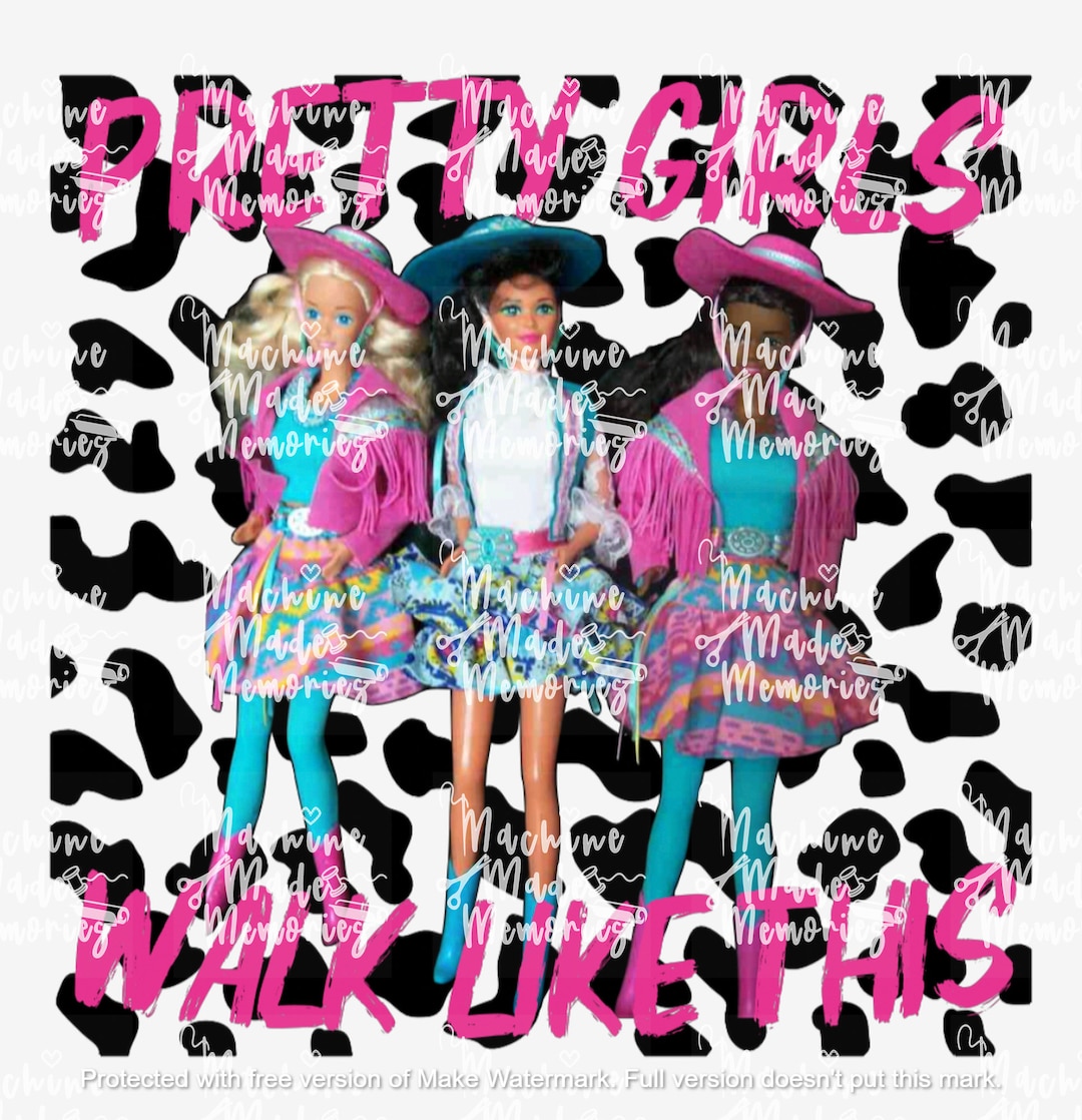 Pretty Girls Walk Like This - Etsy