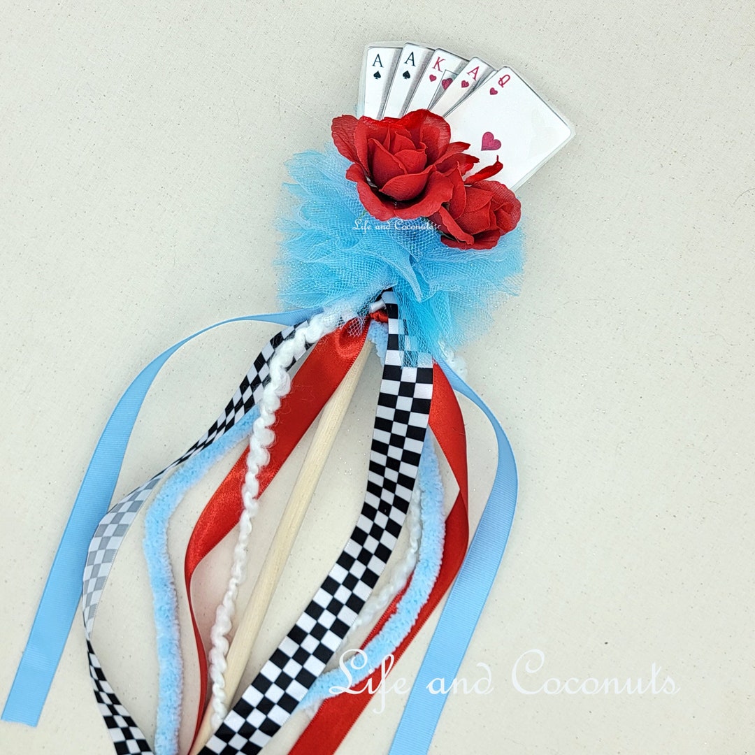 Enchanted Tea Party Wand, Magic Wand, Princess Wand, Fairytale Party ...