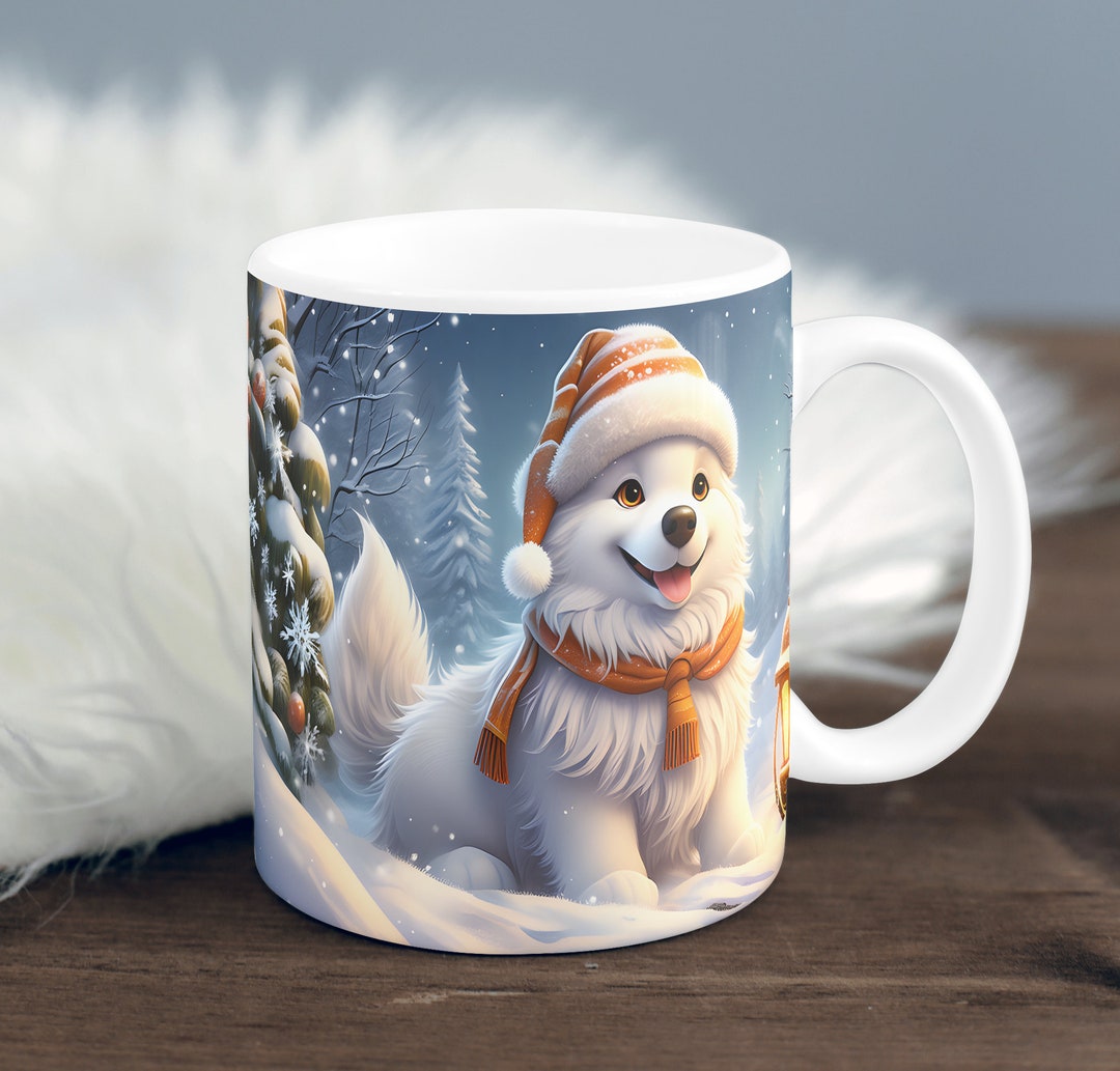 3D Enchanting Scenes in the Snowy Forest Wrap Mug Design Snow - Etsy