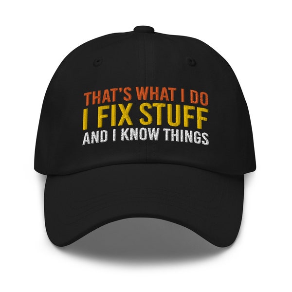 Svg Thats What I Do I Fix Stuff and I Know Things - Etsy