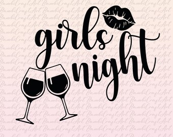 Girls Night Out Silhouette