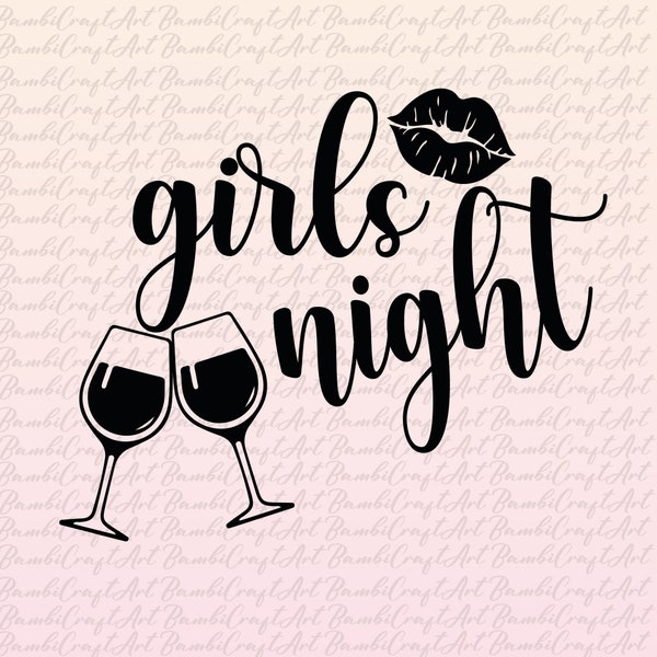 Girls Night Out Svg - Etsy UK