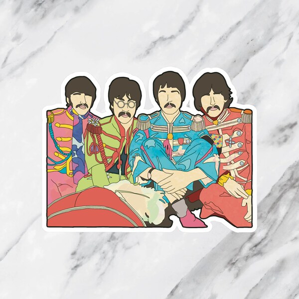 The Beatles Sticker - Etsy