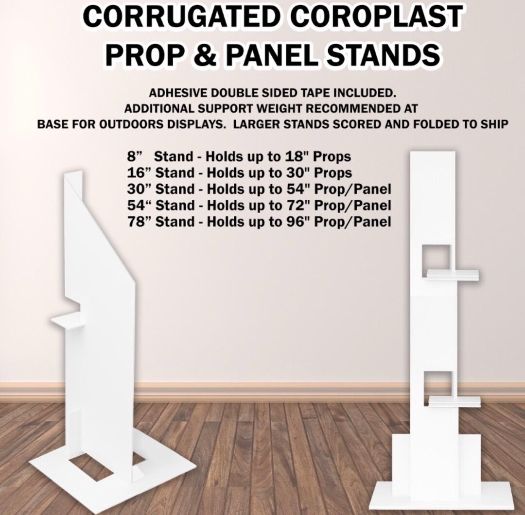 ADD-ON Stand for Party Props, Cutout Stand, Stand for Party Cutouts ...