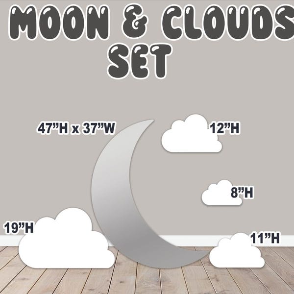 Large Moon Prop - Etsy