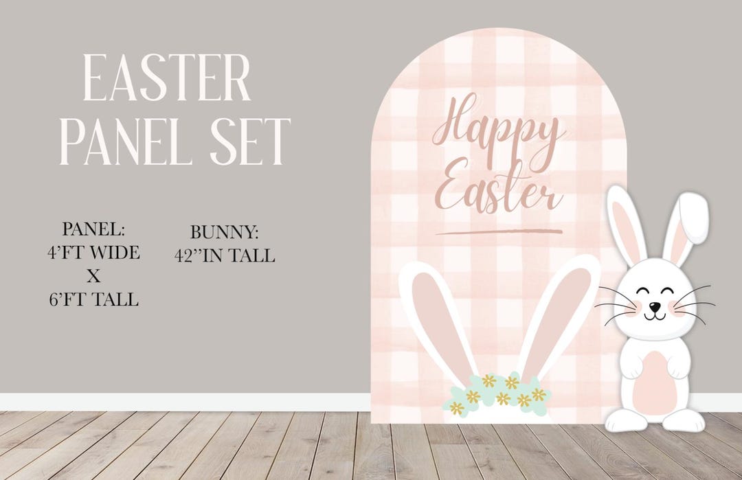 ARCH Panel Easter, Party Decor, UV Printed, Coroplast Cutout Party ...