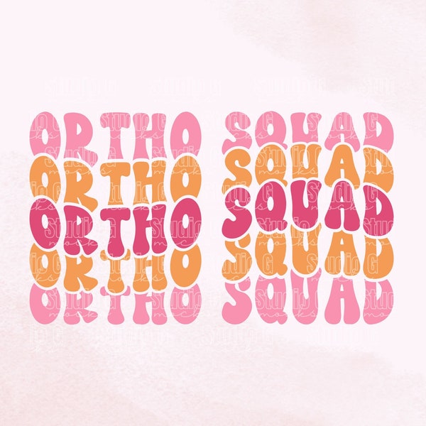 Ortho Squad Svg - Etsy