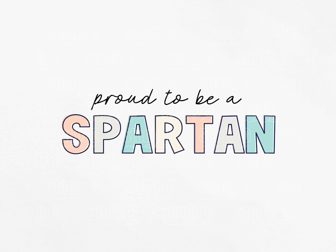 Team Spirit Png, Spartans Sublimation, School Mascot Shirt Designs ...