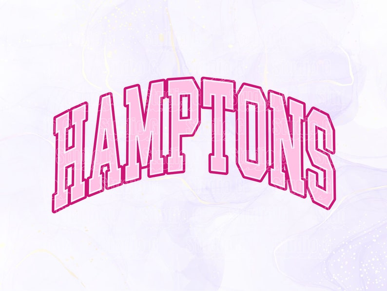 Hamptons PNG, Hamptons SVG, Hamptons New York Sublimation Designs ...