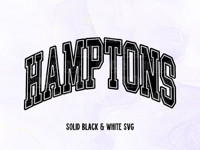 Hamptons PNG, Hamptons SVG, Hamptons New York Sublimation Designs ...