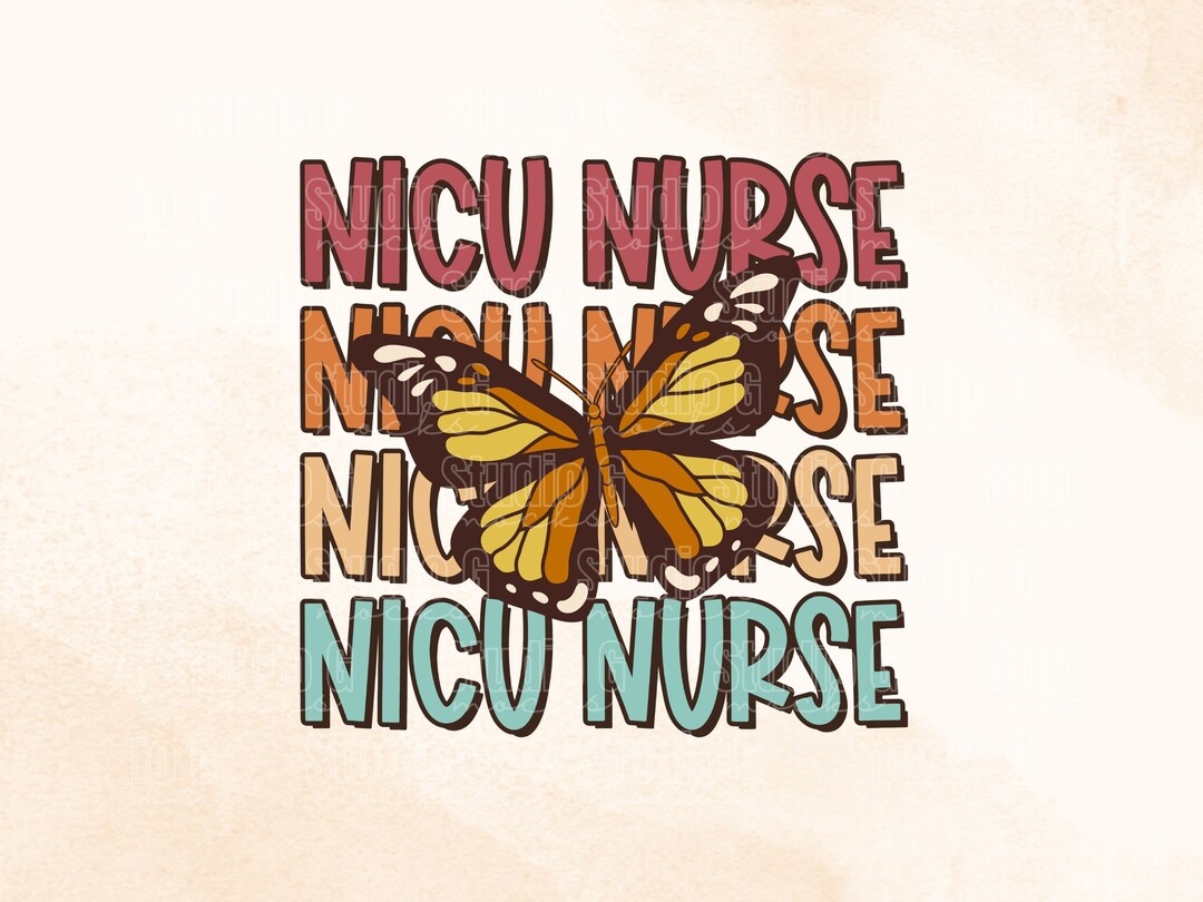 NICU Nurse PNG, Neonatal Intensive Care Unit Nurse Sublimation Design ...
