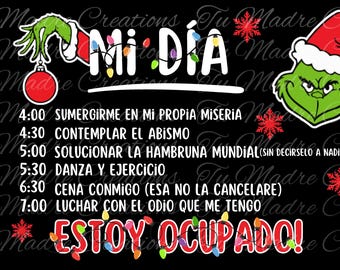 Mi Dia El Grinch - Etsy