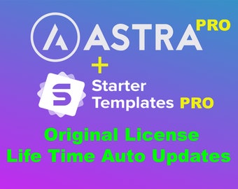 Astra Pro License - Etsy