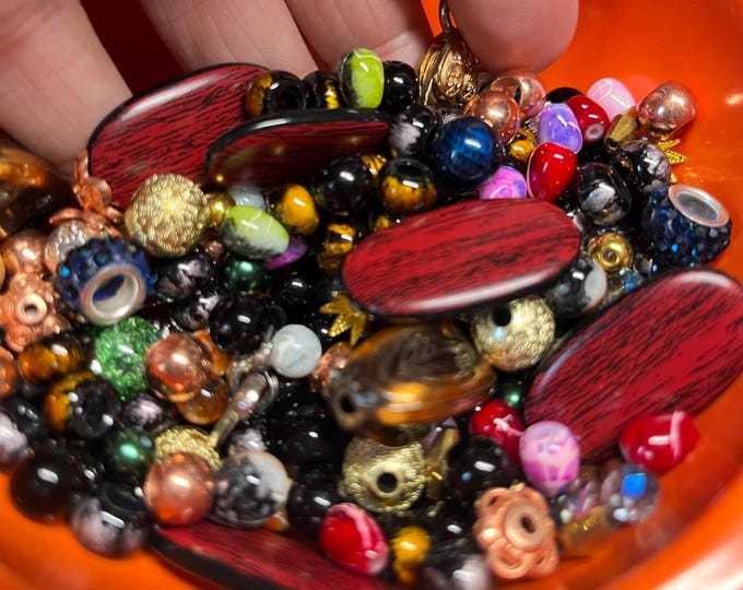 NEW Bead Soup, Assorted Balls/beads, Bag of Beads, Assorted Beads ...